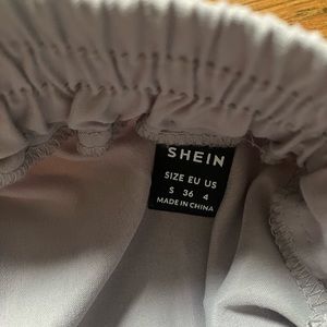 SHEIN | Pants & Jumpsuits | Light Grey Cargo Pants | Poshmark